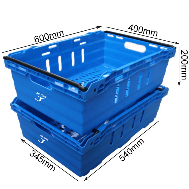 Grocery store crates, supermarket crates, bale arm crates Wholesale
