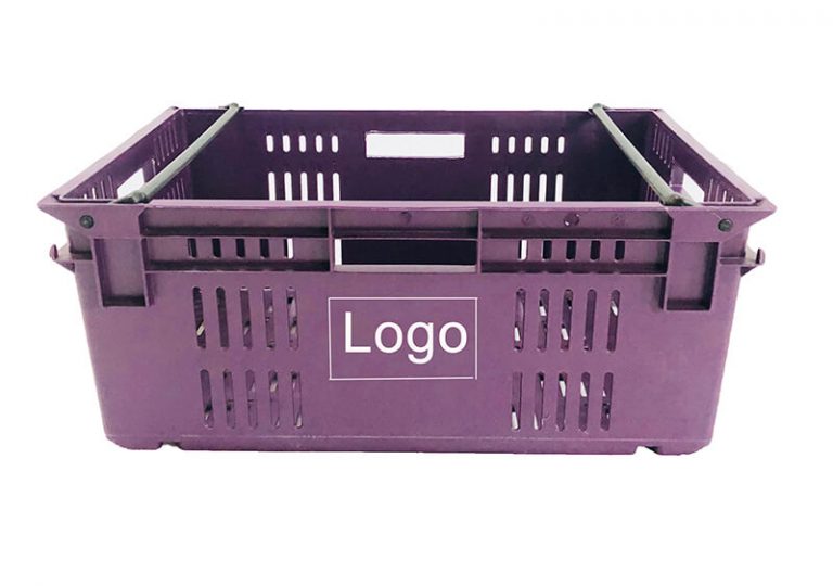 Supermarket crates, Bale Arm crates, supermarket stacking crates