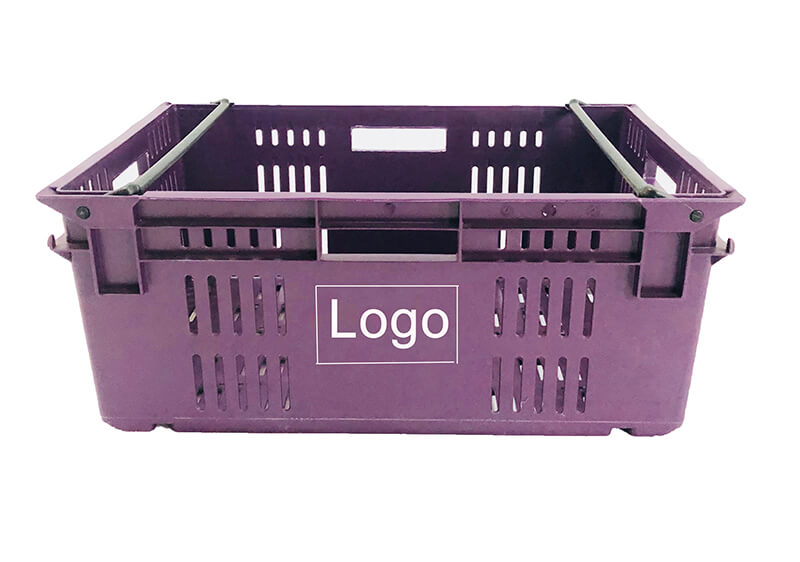 Supermarket crates, Bale Arm crates, supermarket stacking crates