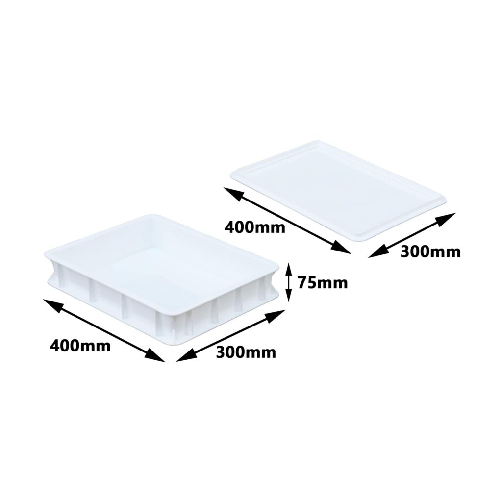 Pizza dough trays Archives - Euro crates Manufacturer